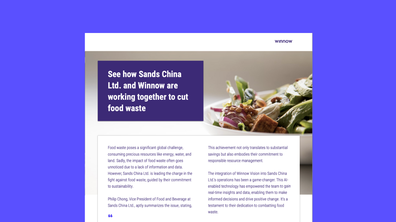 Case Studies | Winnow